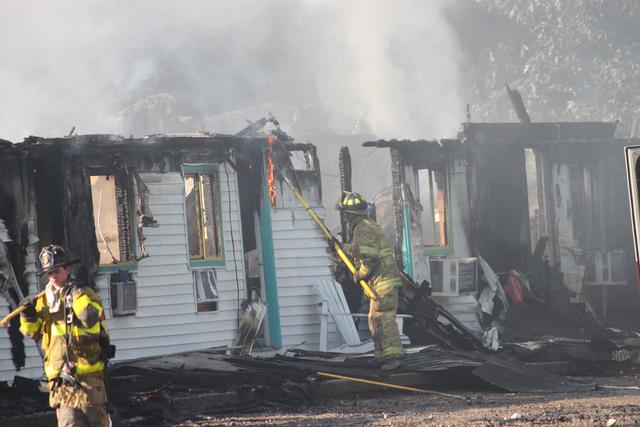 Structure Fire at Aqua Star Motel - Dunn's Corners Fire Department
